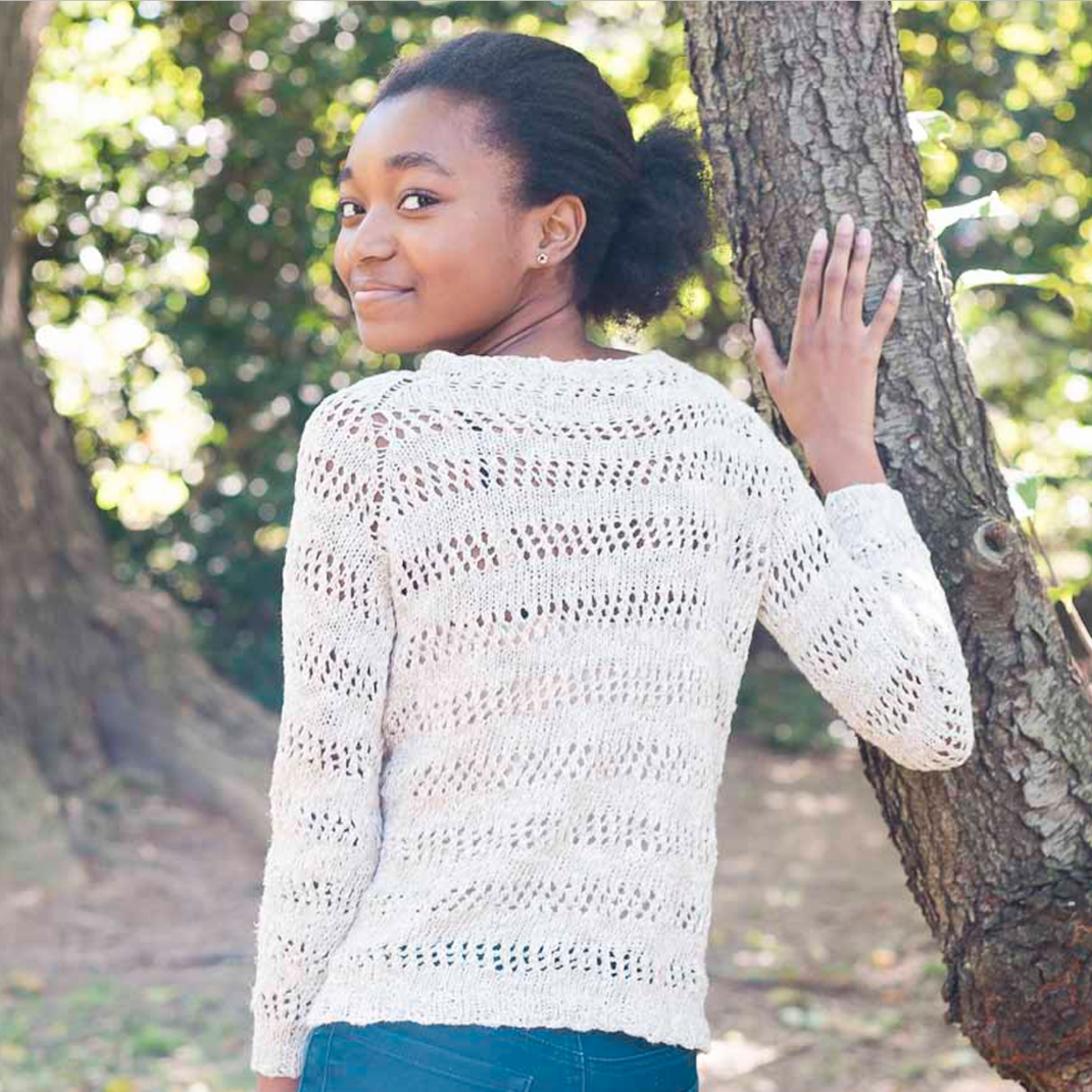 Atlantis Pullover Knitting Kit | Juniper Moon Farm Zooey & Knitting Pa – ATELIER YARNS