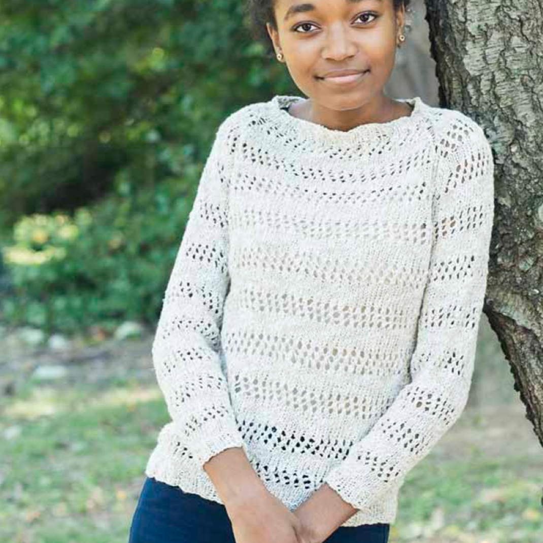 Atlantis Pullover Knitting Kit | Juniper Moon Farm Zooey & Knitting Pa – ATELIER YARNS