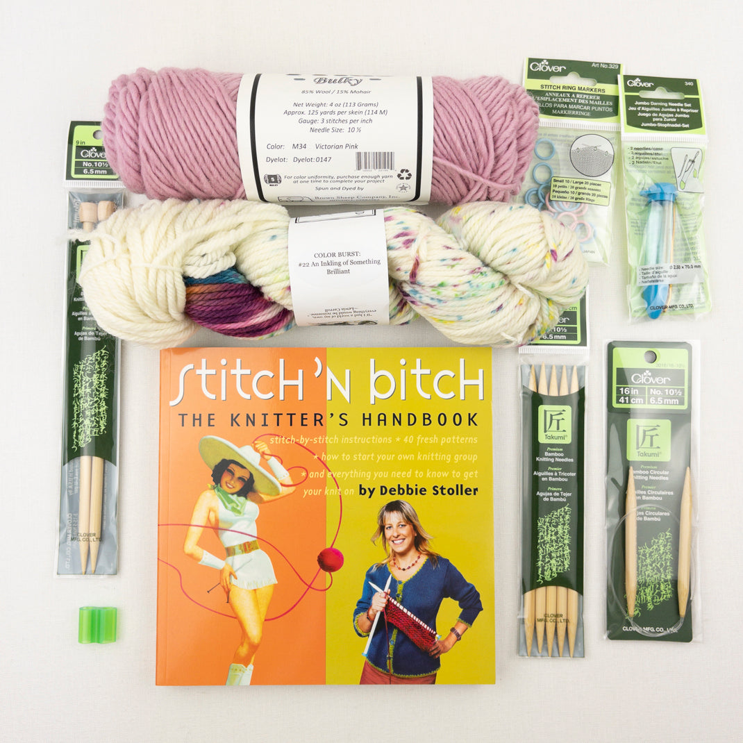 Knitting set store