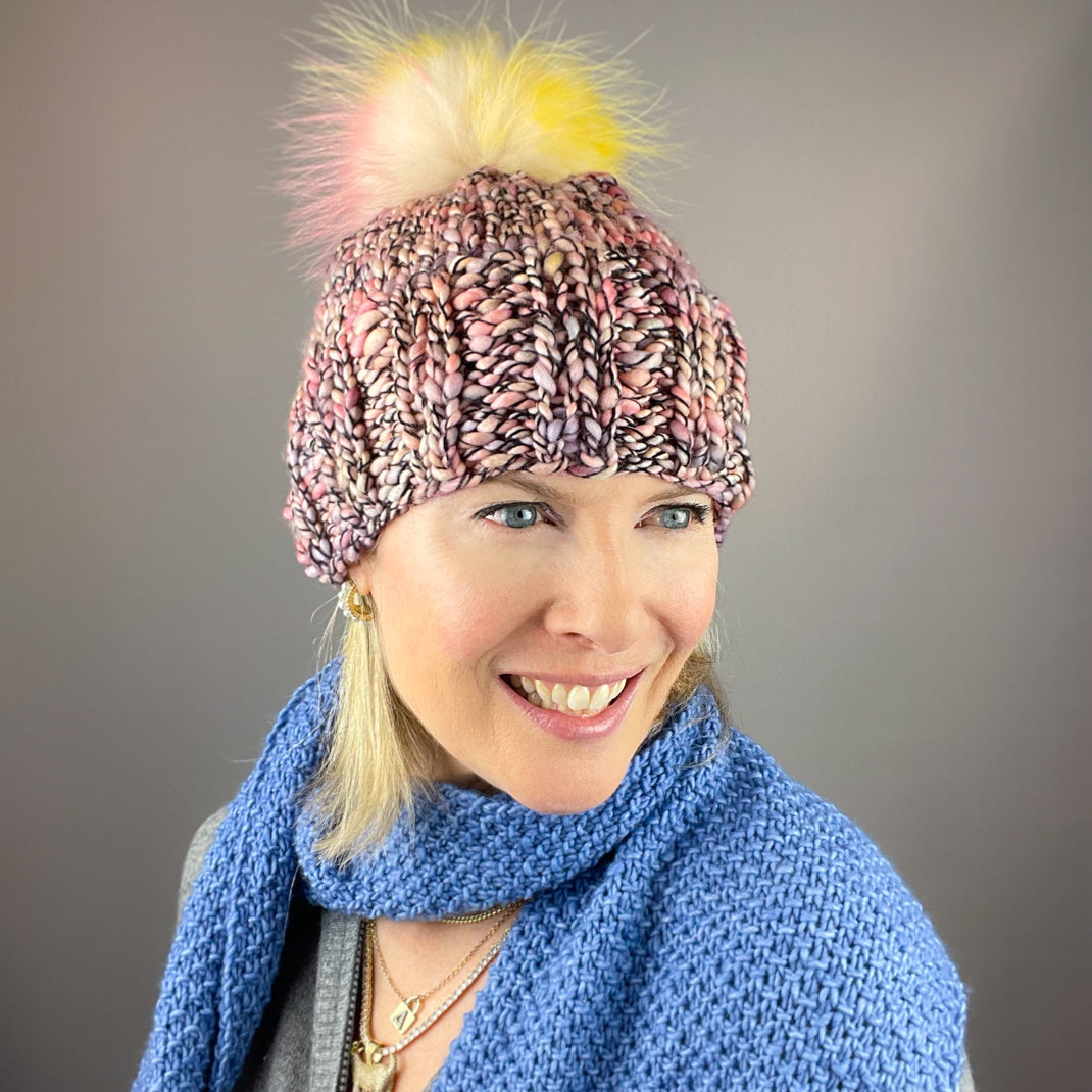 Caracol Beanie Knitting Kit | Malabrigo Caracol & Knitting Pattern (#4 ...