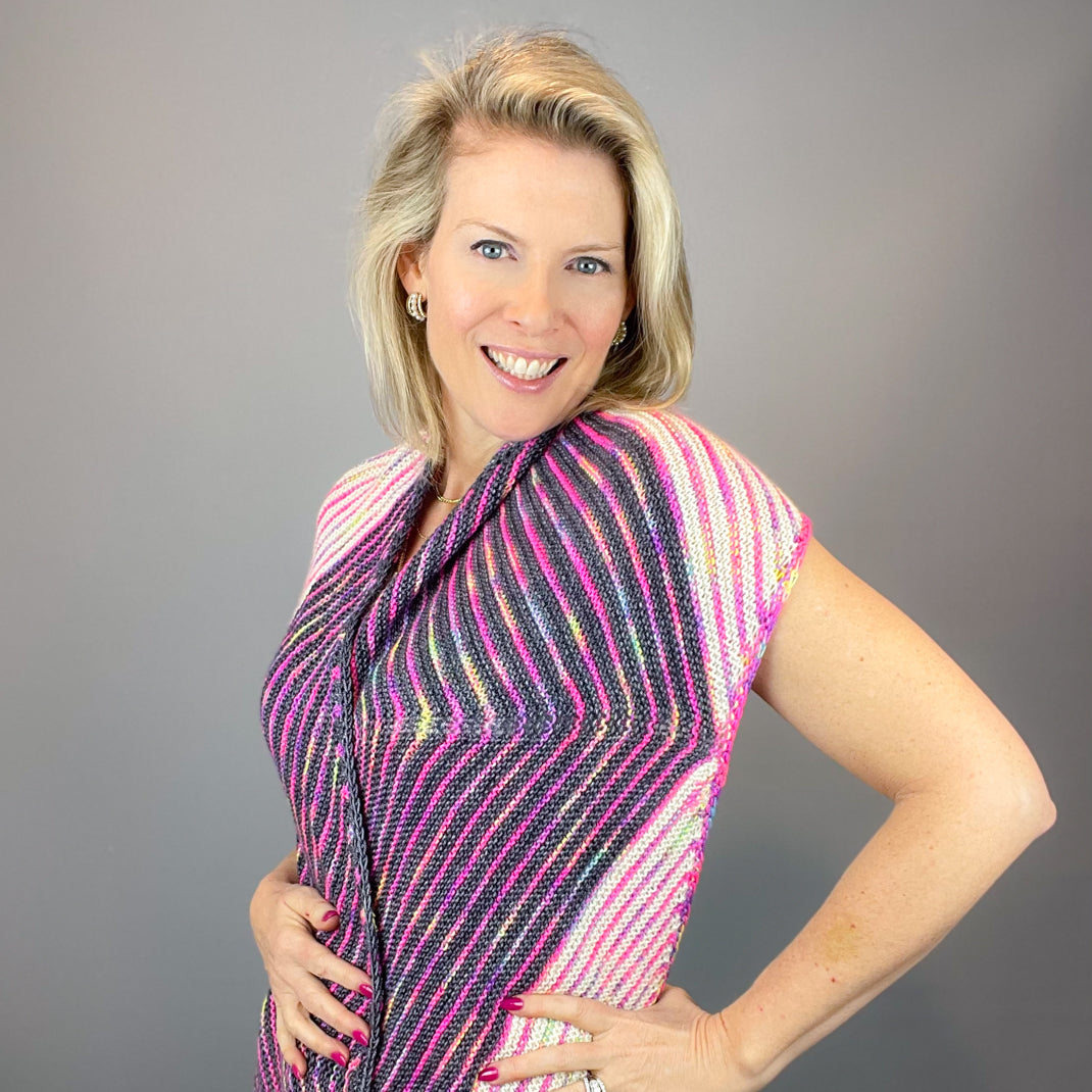 Prismatic Wrap Knitting Kit | Madelinetosh Pashmina – ATELIER YARNS