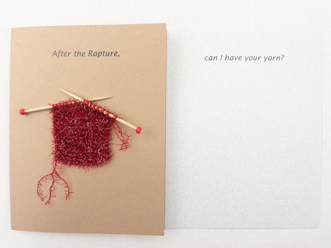 Itty Bitty Witty Knitty Cards – ATELIER YARNS