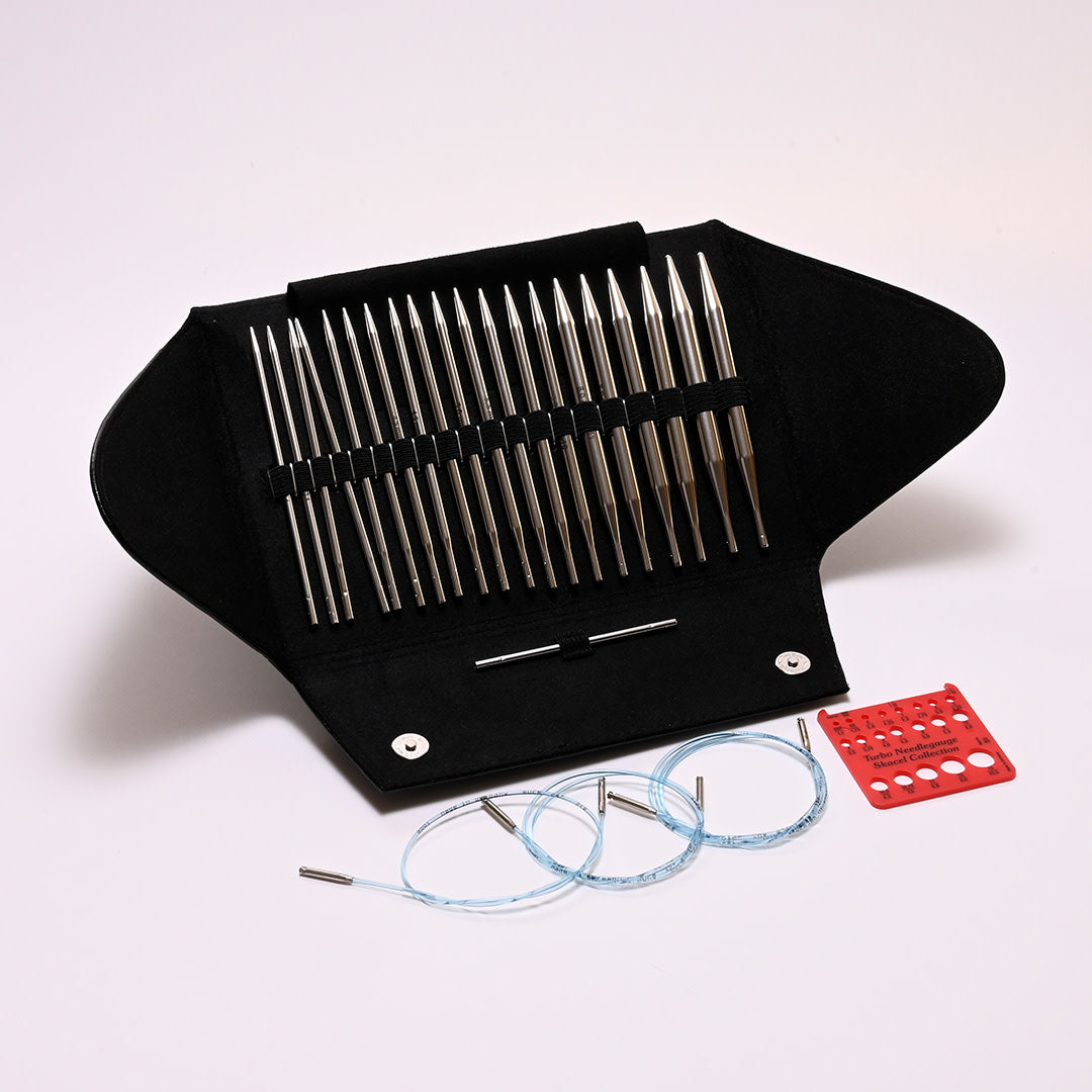 Addi Click Interchangeable Circular Knitting Needle Set & Addi Click A ...