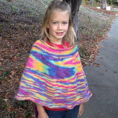 Children's Capelet Knitting Kit | Shepherd Bulky & Knitting Pattern ...